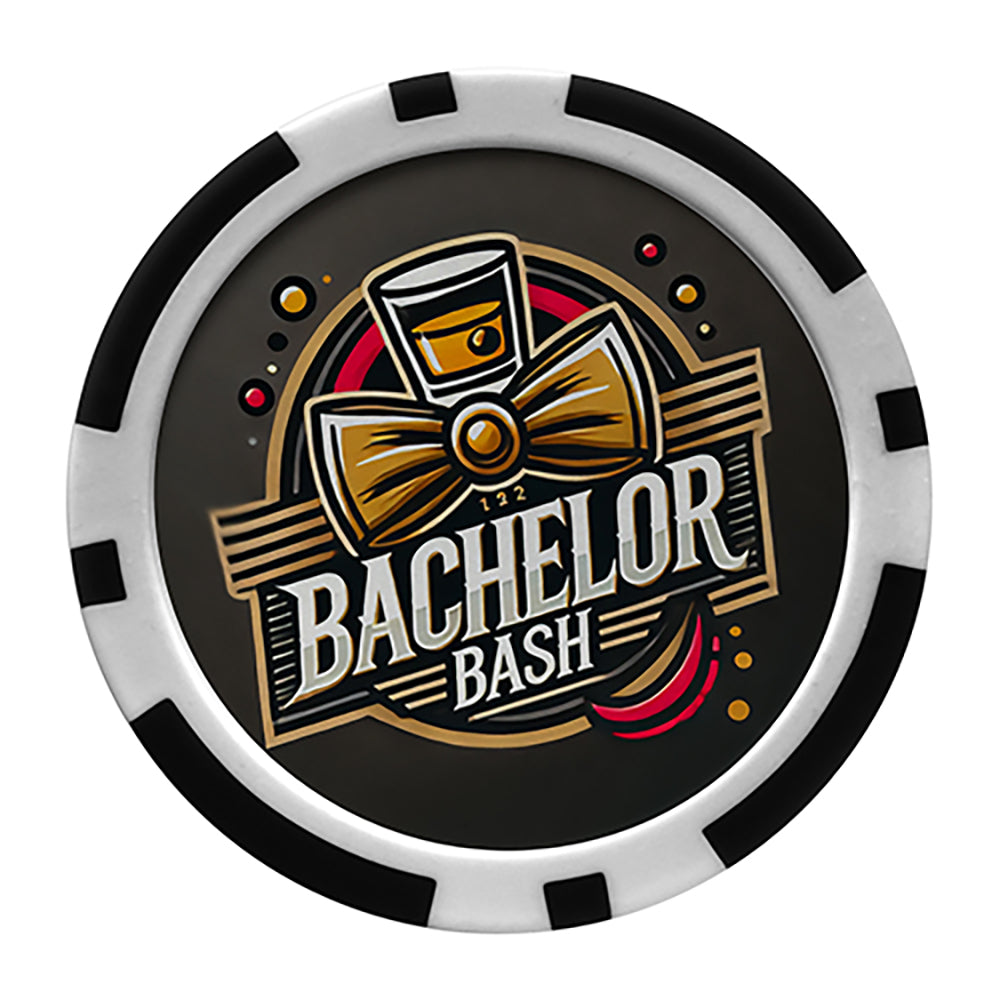 30 Poker Chips in Tube - MyCustomGolfBall