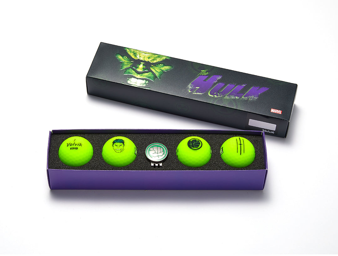 Volvik Marvel Avengers The Hulk Gift Set - MyCustomGolfBall